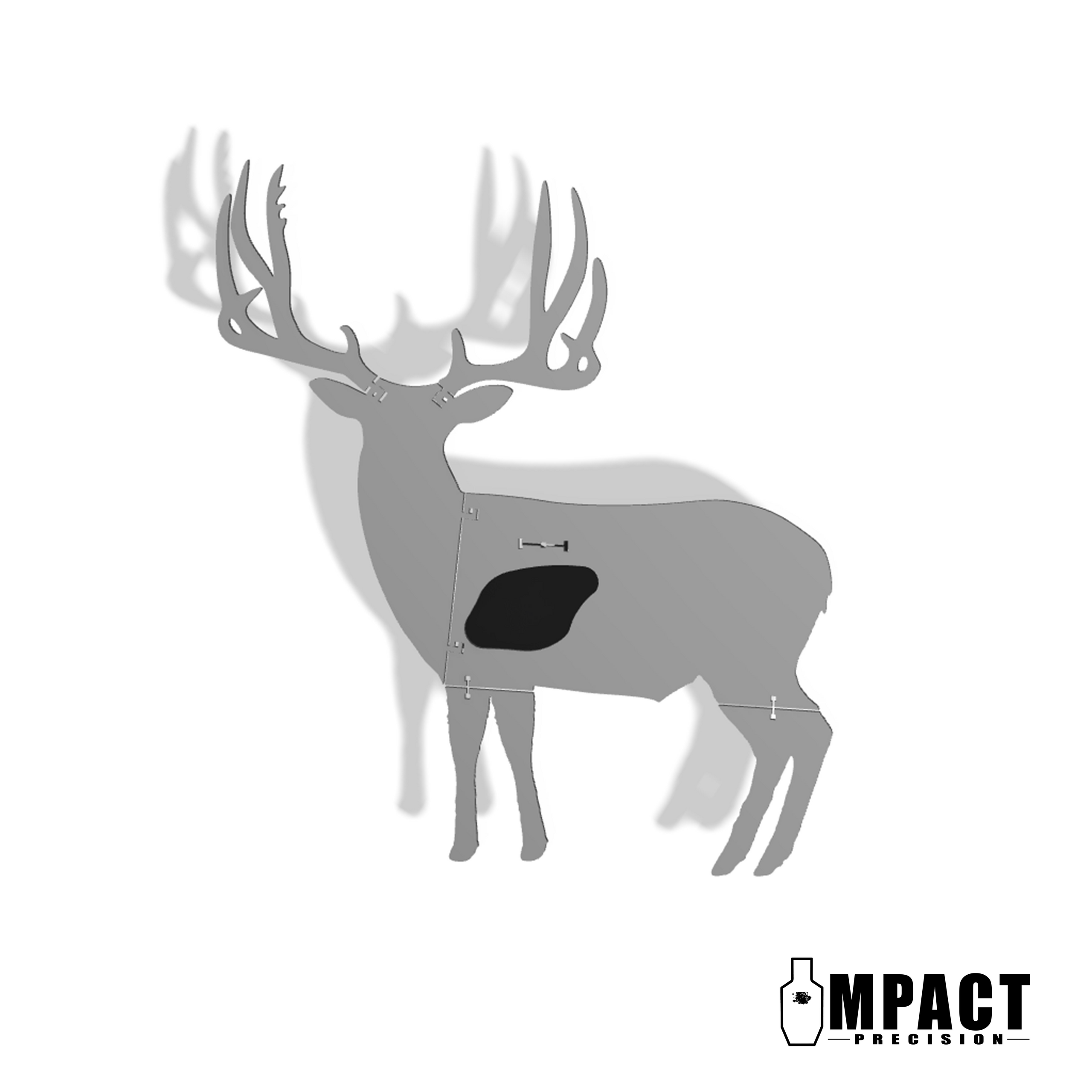 Texas Made Reactive AR500 Steel Targets – Impact Precision