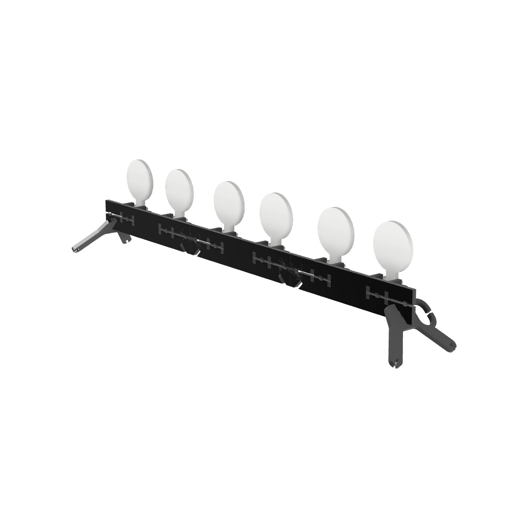 AR500 Manual Centerfire Plate Rack – Impact Precision