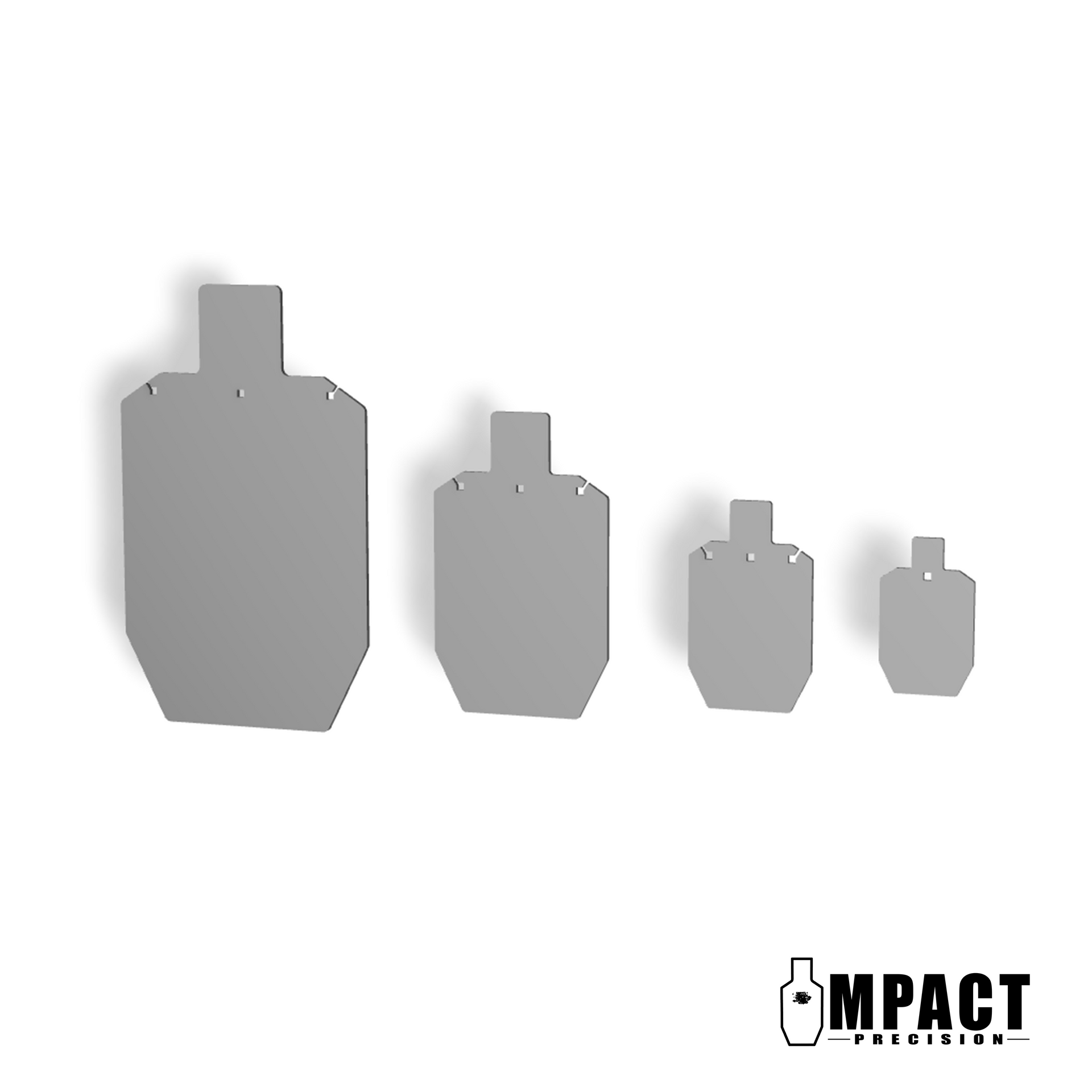 Texas Made Reactive AR500 Steel Targets – Impact Precision